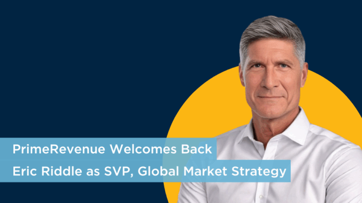 PrimeRevenue Welcomes Back Eric Riddle as Senior Vice President, Global ...